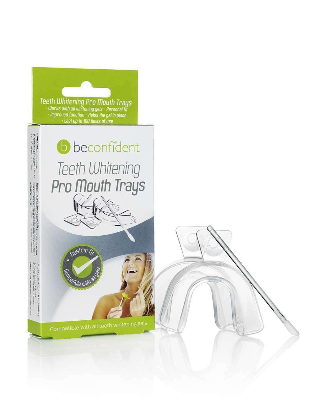 Beconfident® No Flow Teeth Whitening Pro Mouth Trays - Beconfident